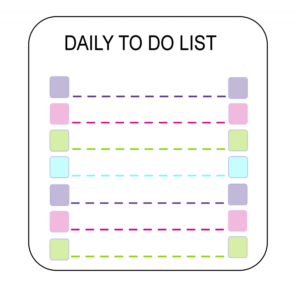 5 Printable Daily To Do List 2020 Templates Best Printable Calendar